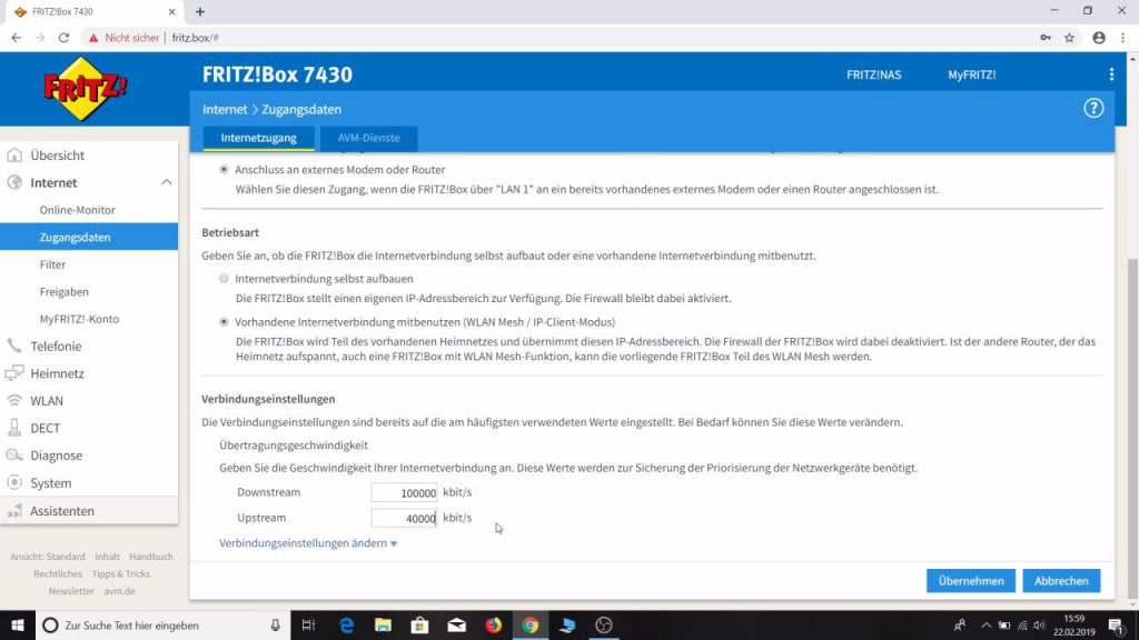 Zwei Fritzboxen miteinander verbinden - Festnetz | DSL | LTE ...