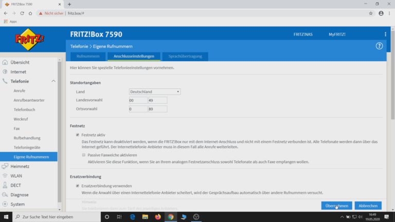 Fritzbox - Vorwahl einstellen | knowaTEL GbR - Ihr Partner für ...