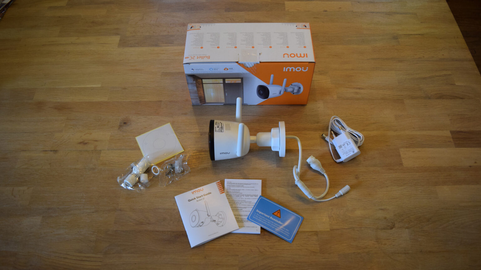 Imou Bullet 2C WLAN IP Kamera einrichten und mit der App konfigurieren ...